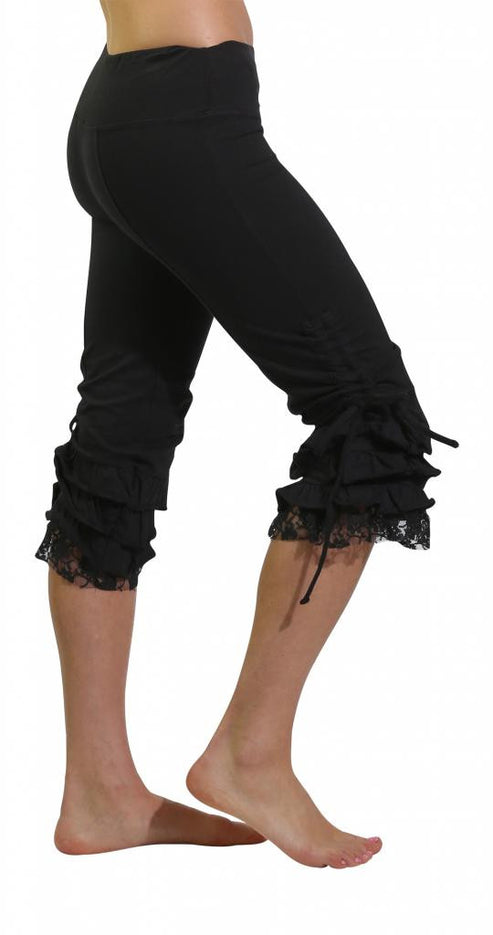 Lace Ruffle Capri – Mishu Boutique