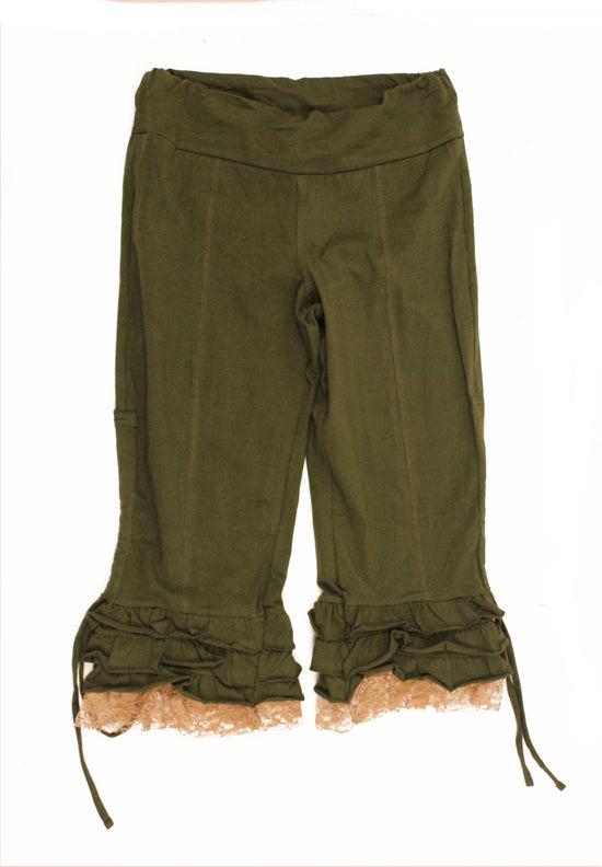 Lace Ruffle Capri – Mishu Boutique